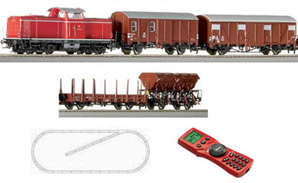 Roco 41291: Starter set Diesel Engine V 100 DB – train models online store